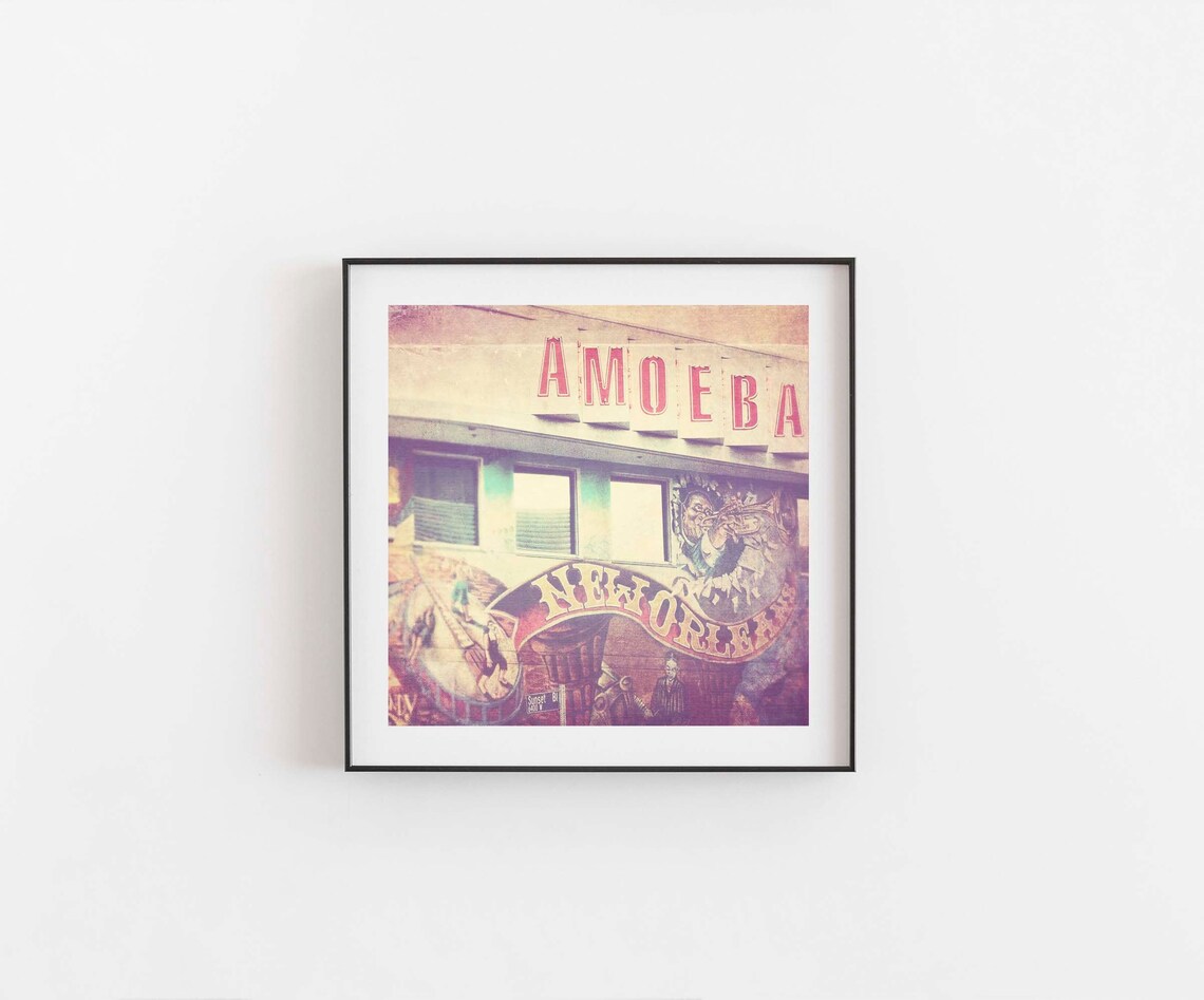 Amoeba Records Photo, Los Angeles Artwork, Hollywood Print, Gift for ...