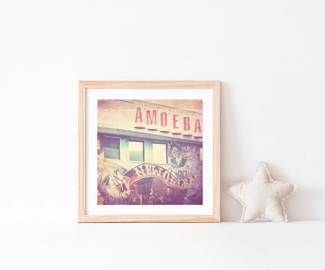 Amoeba Records Photo, Los Angeles Artwork, Hollywood Print, Gift for ...