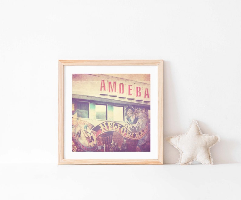 Amoeba Records Photo, Los Angeles Artwork, Hollywood Print, Gift for ...