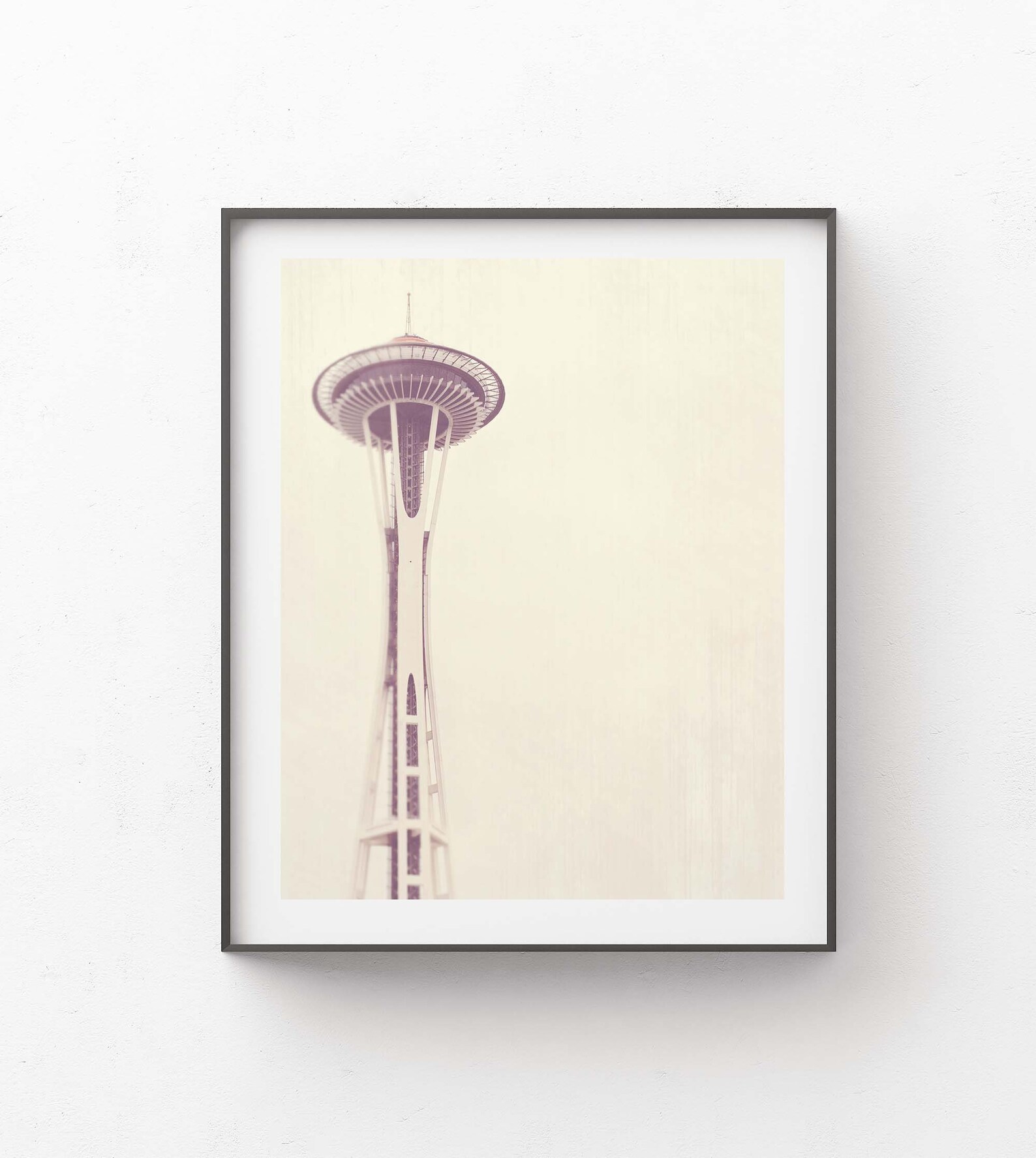 Seattle Art Space Needle Photo Washington Photography | Etsy