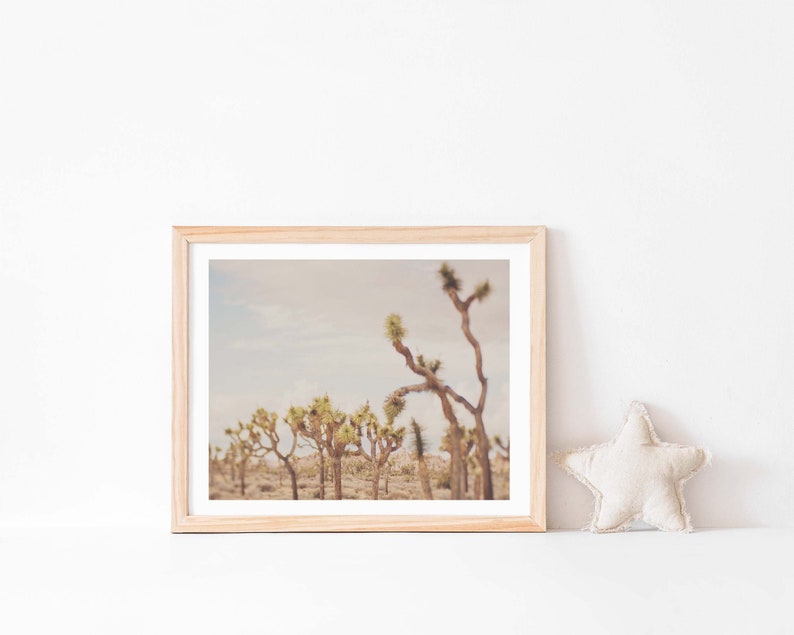 Desert Nursery Print Joshua Tree Photo Landscape - Etsy