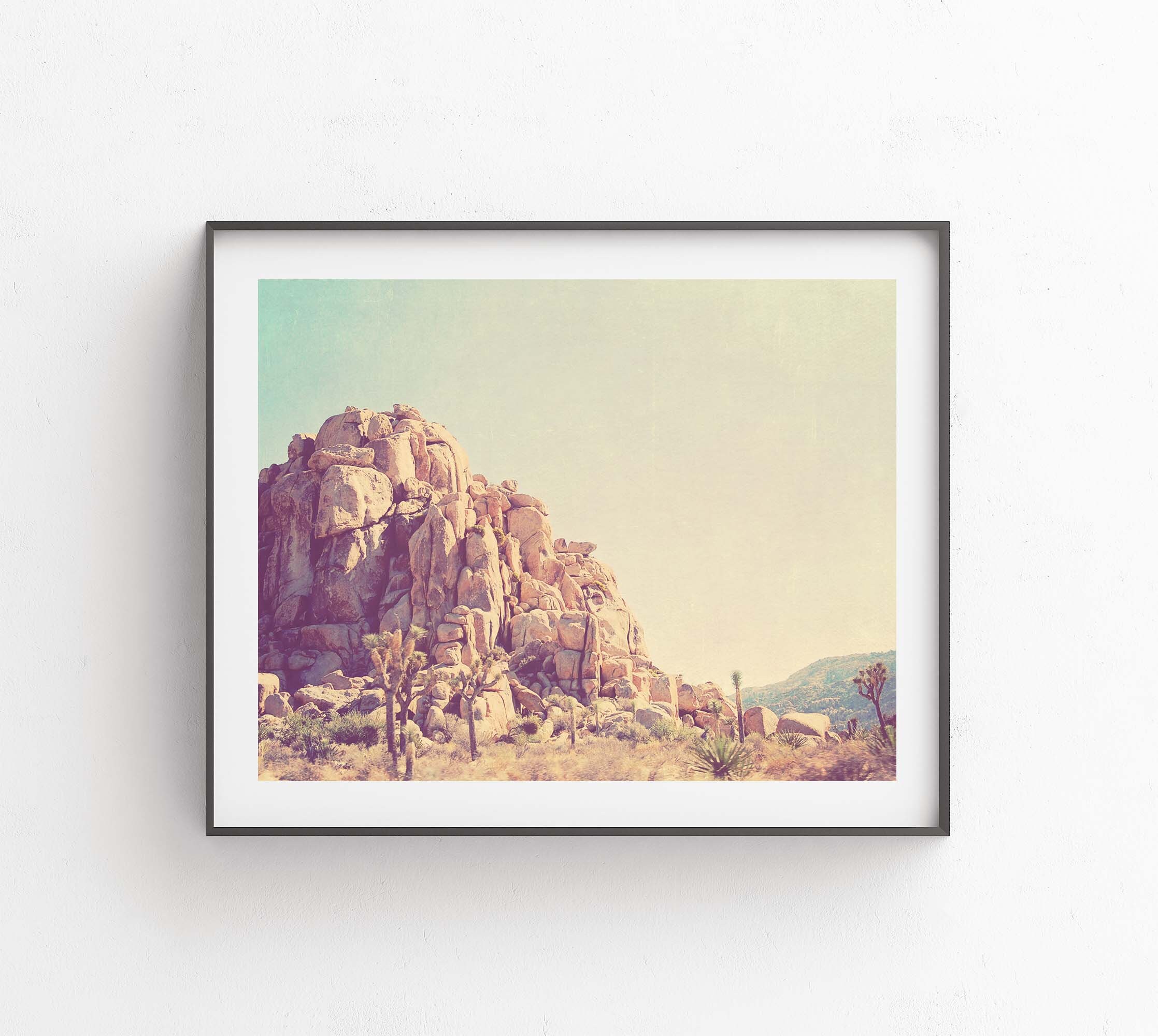 Joshua Tree Wall Art Desert Landscape Photo California | Etsy