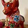 Pucara Bull Handmade Ceramic Bull Hand Painted Peruvian Folklore ...