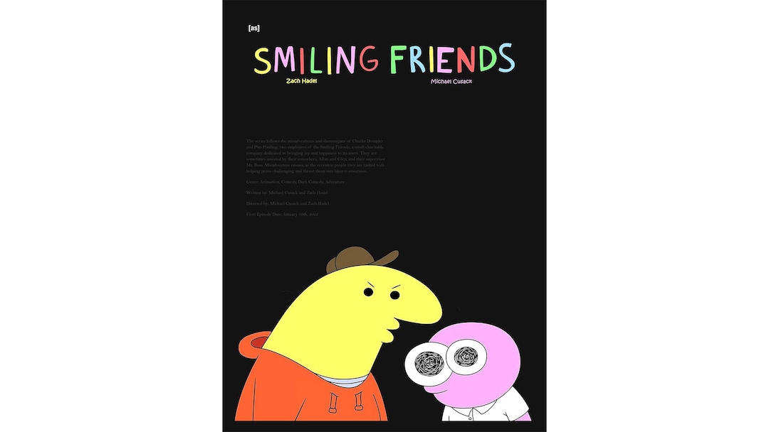 Smiling Friends Poster - Etsy