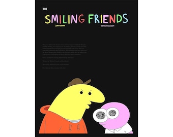 Smiling Friends Poster - Etsy