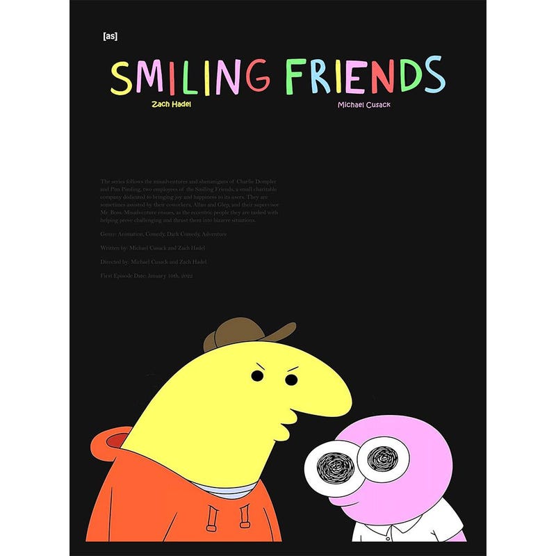 Smiling Friends Poster - Etsy