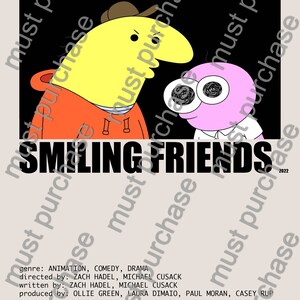 Smiling Friends Poster - Etsy