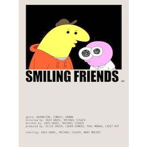 Smiling Friends Poster - Etsy