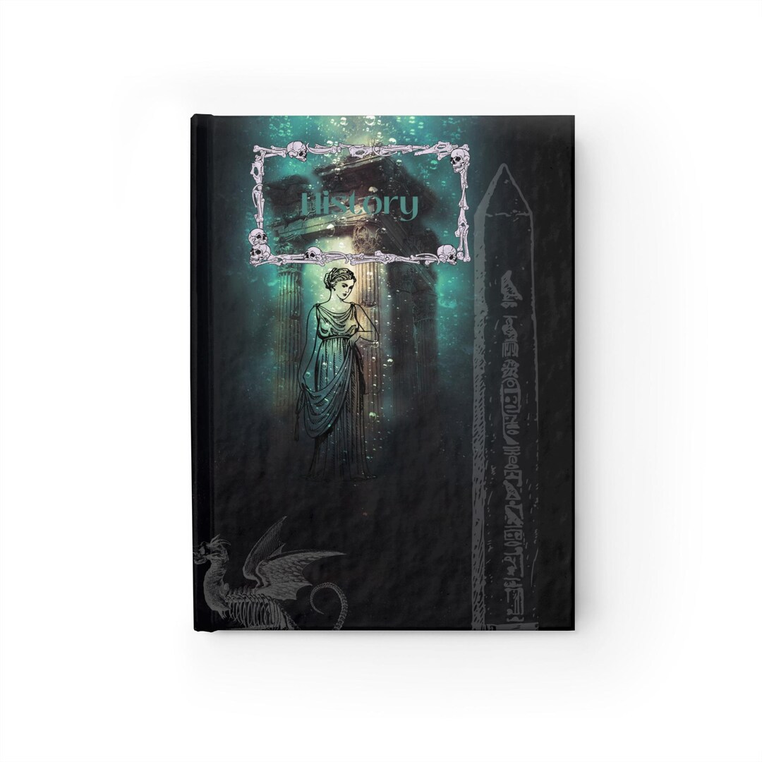 Dark Science Ancient History Journal - Ruled Line - Etsy