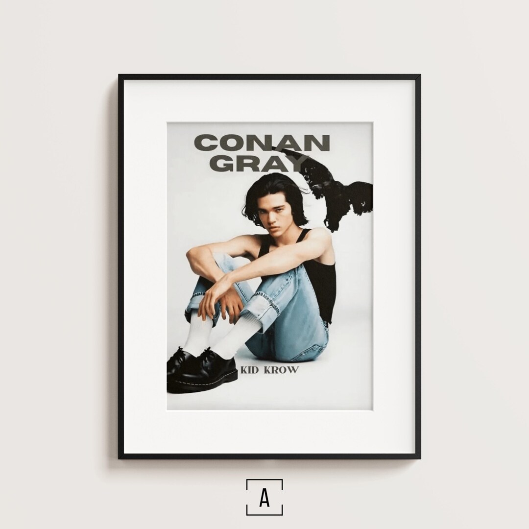 Conan Gray Posters, Conan Gray Print Posters, Conan Gray Merch, Retro ...