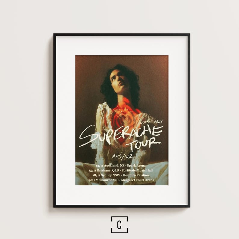 Conan Gray Posters, Conan Gray Print Posters, Conan Gray Merch, Retro ...