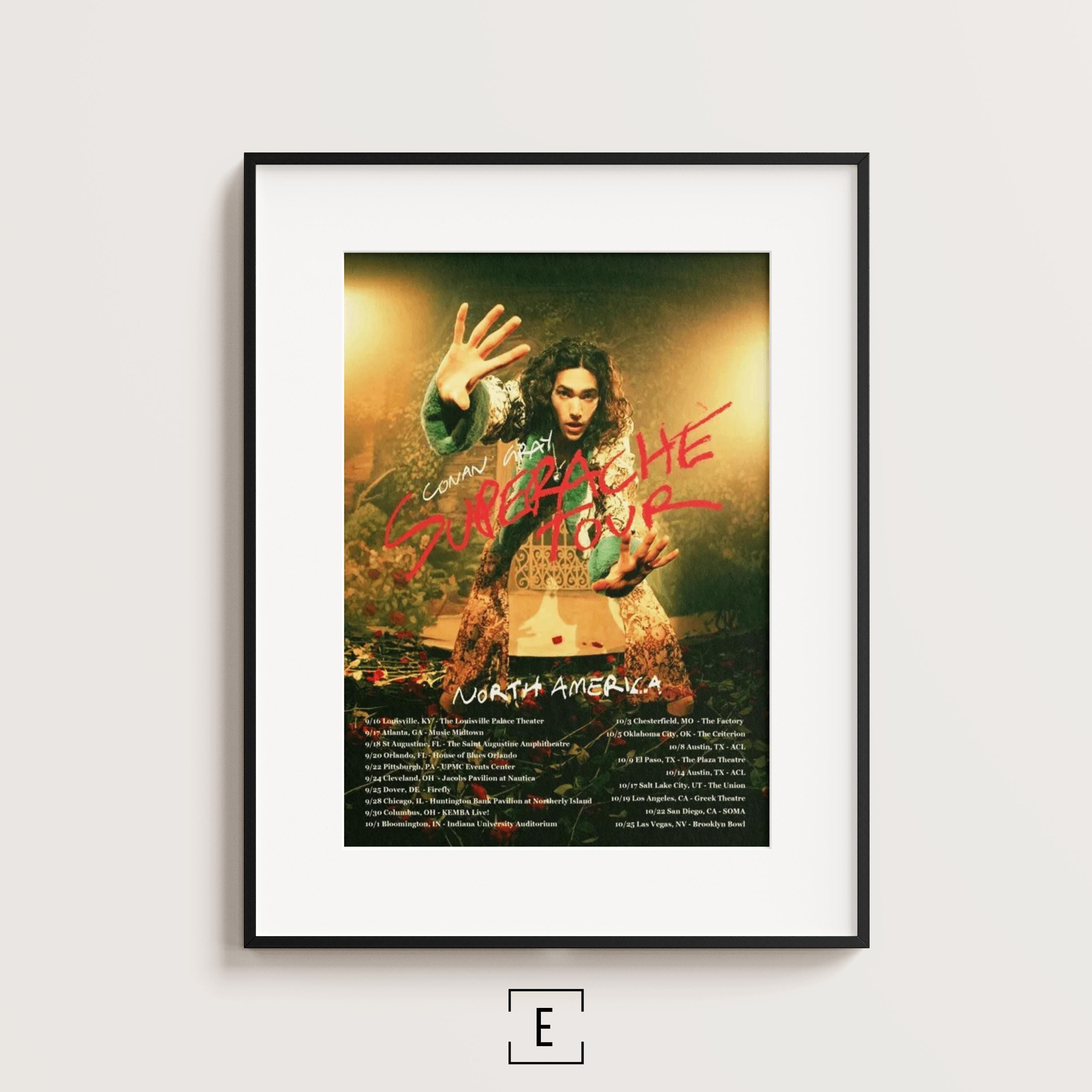 Conan Gray Posters, Conan Gray Print Posters, Conan Gray Merch, Retro ...