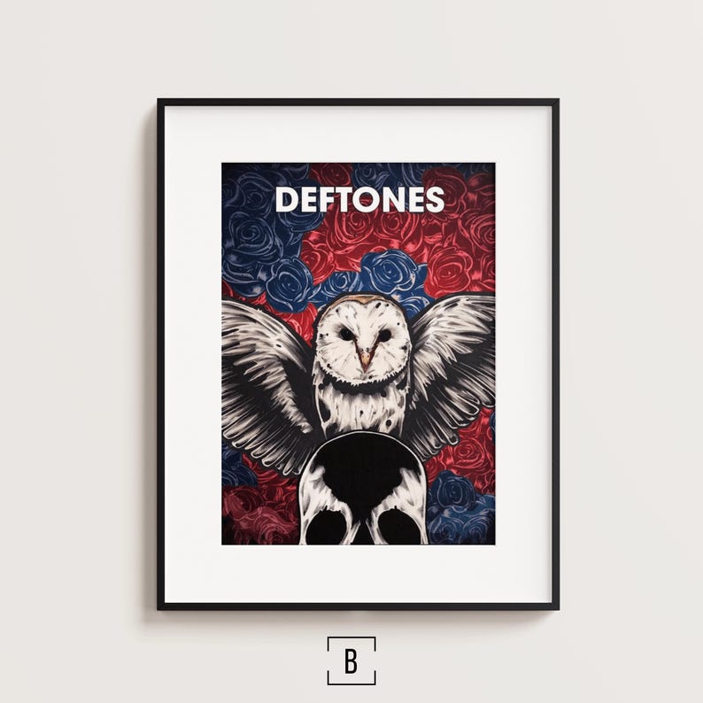 Deftones Posters, Deftones Print Posters, Deftones Merch, Retro Vintage ...