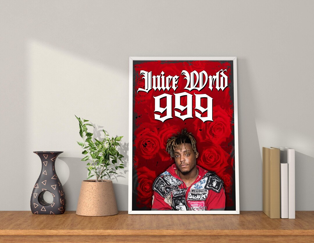 Juice Wrld Poster Wall Art Juice Wrld Wall Art Digital Print Wall Decor Etsy