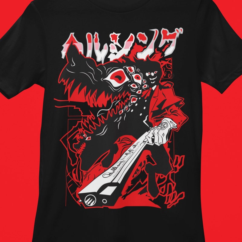 Hellsing Anime Shirt - Etsy