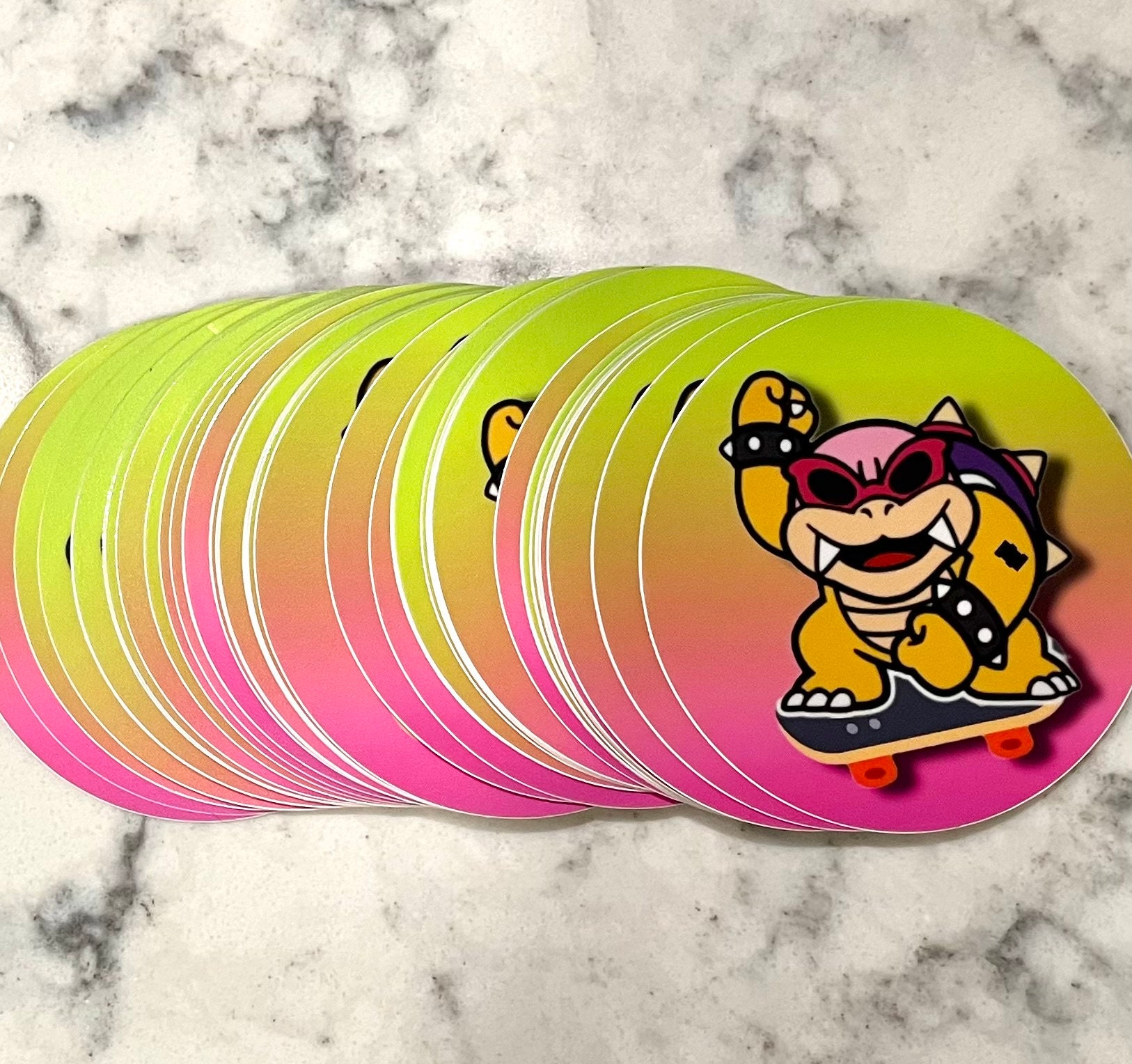 Roy Koopa Mario Bros Sticker - Etsy