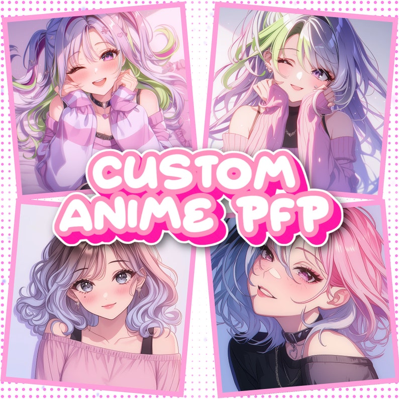CUSTOM Anime PFP, Anime Illustration, Profil Icon, Profile Picture ...