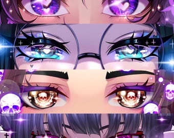 Custom Twitch Banner | Eye Banner | Twitch Banner | Banner Design ...