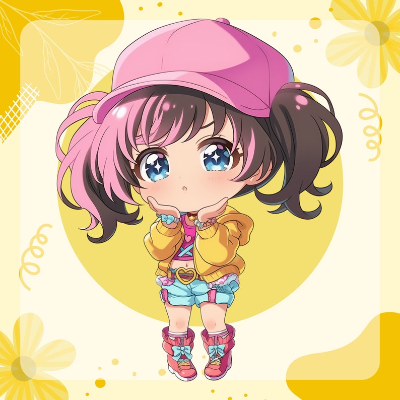 Custom Chibi, Chibi Logo, Fanart, Cute Chibi, Cartoon, Chibi Emotes ...