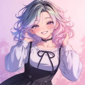 CUSTOM Anime PFP, Anime Illustration, Profil Icon, Profile Picture ...