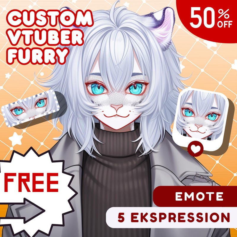 Vtuber Model Base - Etsy