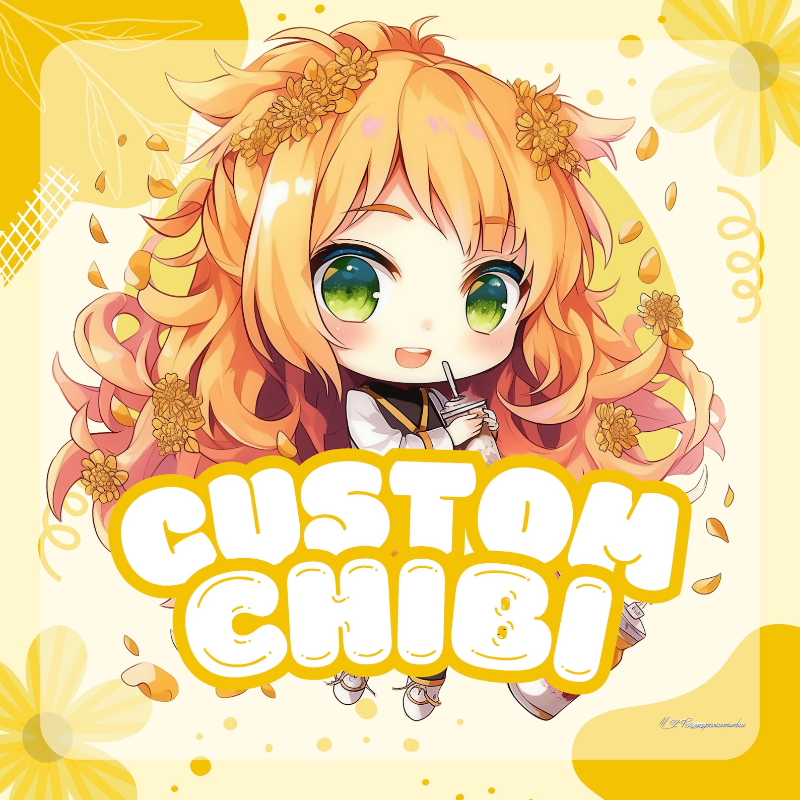 Custom Chibi, Chibi Logo, Fanart, Cute Chibi, Cartoon, Chibi Emotes ...