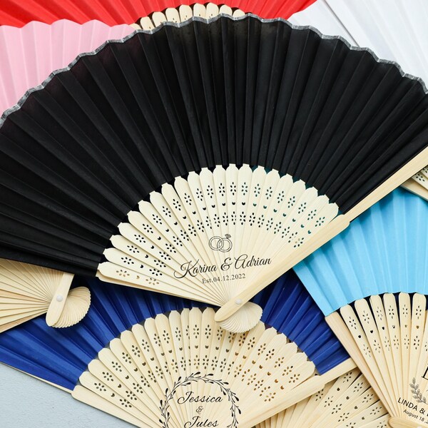 Custom Hand Fan - Etsy