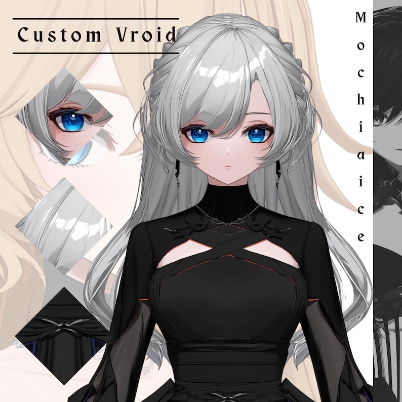 Custom Vroid Model | Vtuber 3D Avatar Commission | Vroid Studio ...