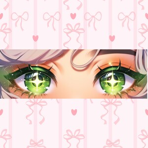 Vtuber Eye Mouth Banner PNG | Facial Assets for Pngtuber & Streaming - Etsy