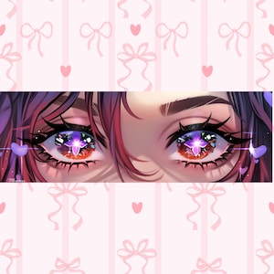 Vtuber Eye Mouth Banner PNG | Facial Assets for Pngtuber & Streaming - Etsy