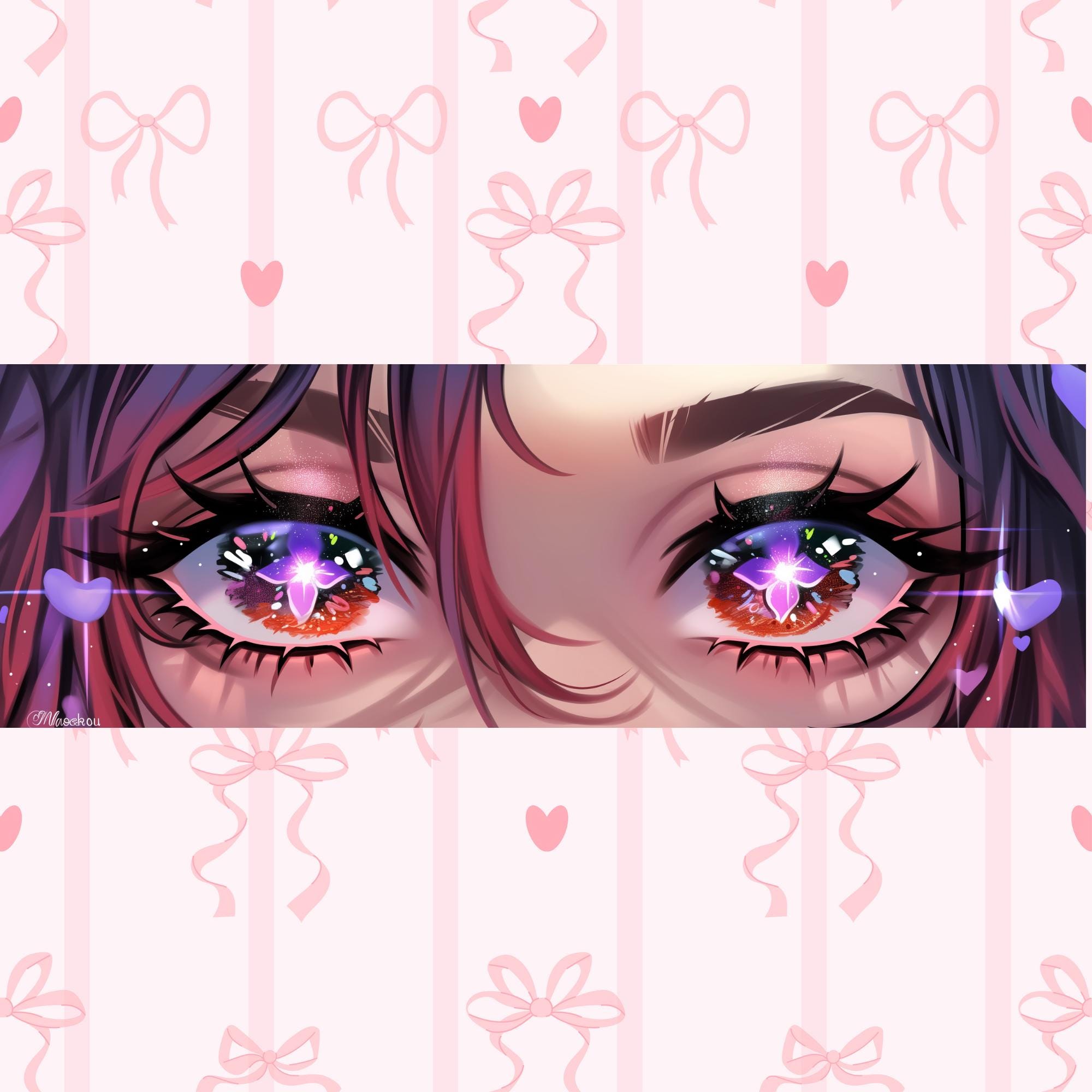 Vtuber Eye Mouth Banner PNG | Facial Assets for Pngtuber & Streaming - Etsy