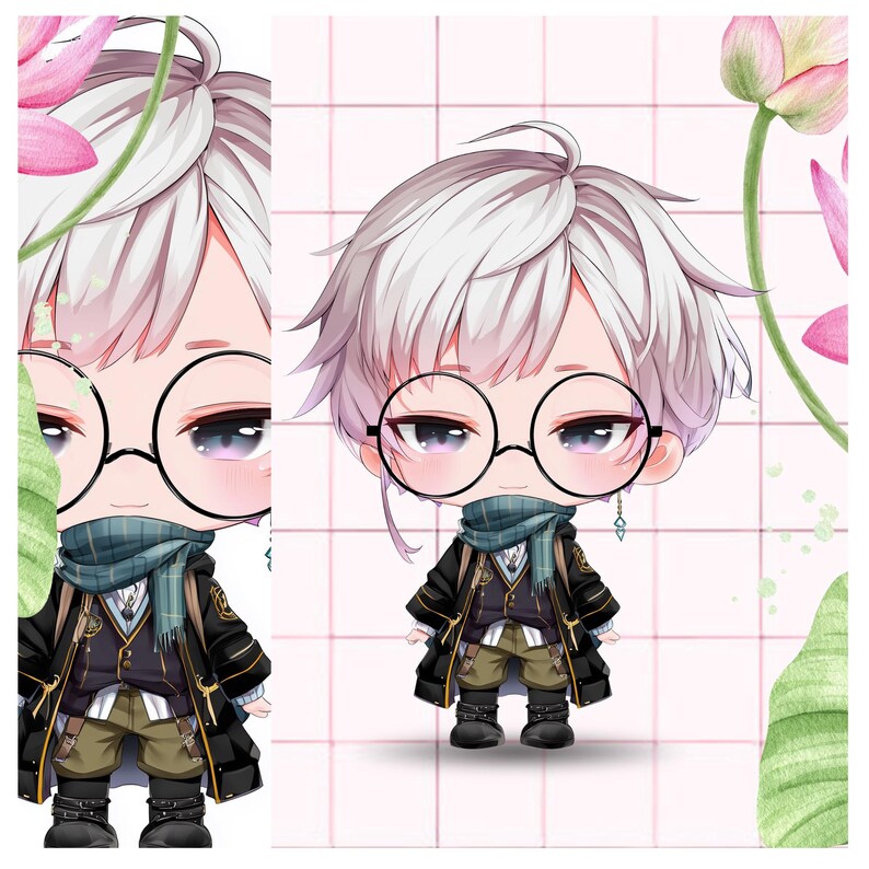 Custom Chibi Character | Kawaii Chibi PFP PNG | Pngtuber Model | Cute ...