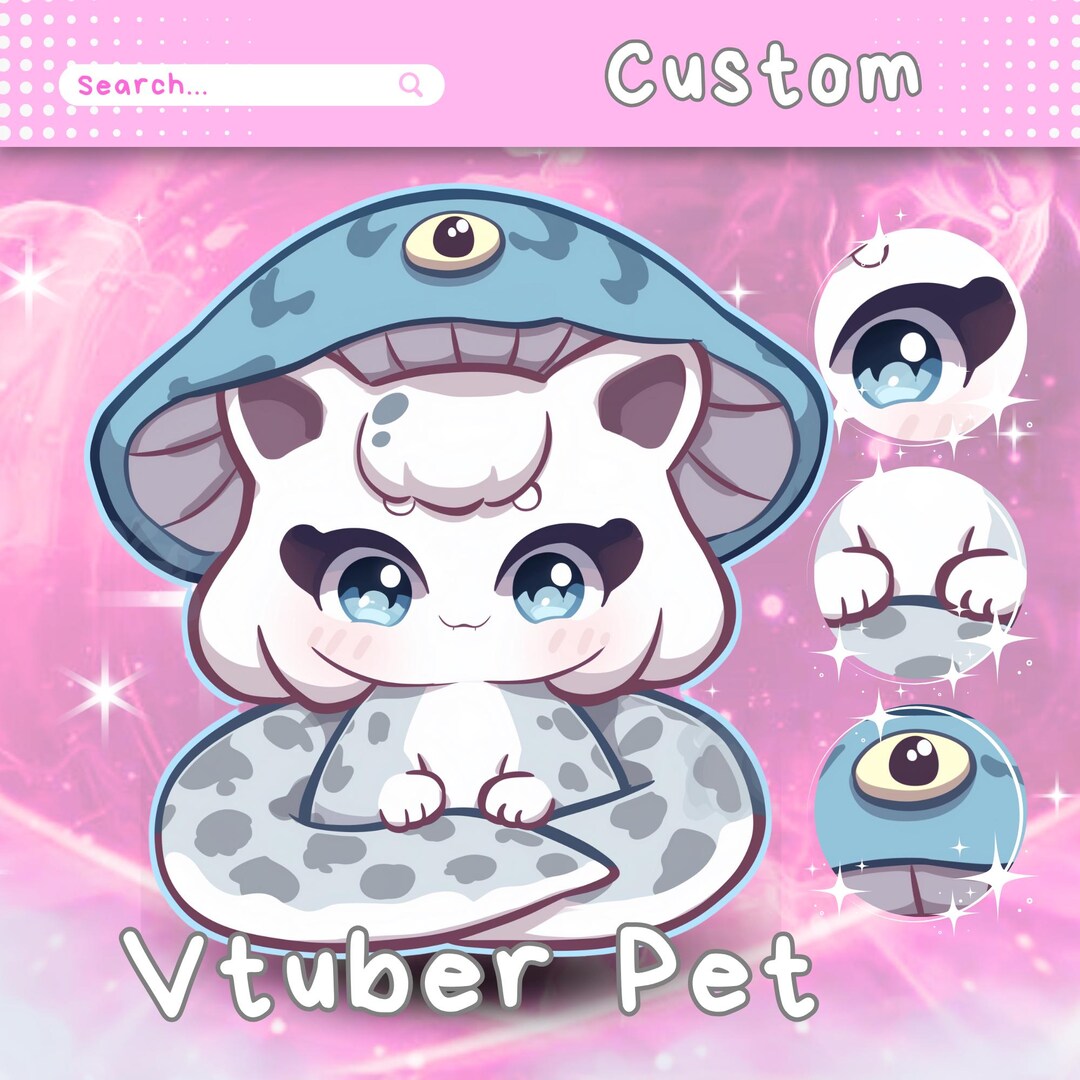 Custom Vtuber Avatar | Vtuber Mascot | Pet Vtuber Model | Animal Vtuber ...