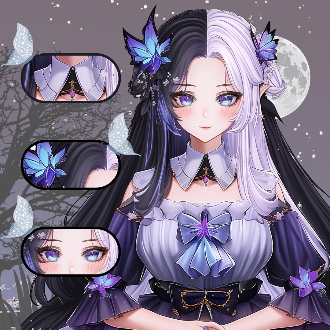 CUSTOM PNGTUBER MODEL Pngtuber Character Pngtuber Commission Pngtuber ...