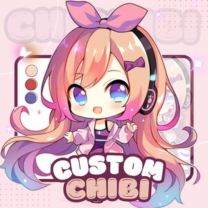 Personalized Chibi Anime | Unique Chibi Characters | Adorable Chibi ...