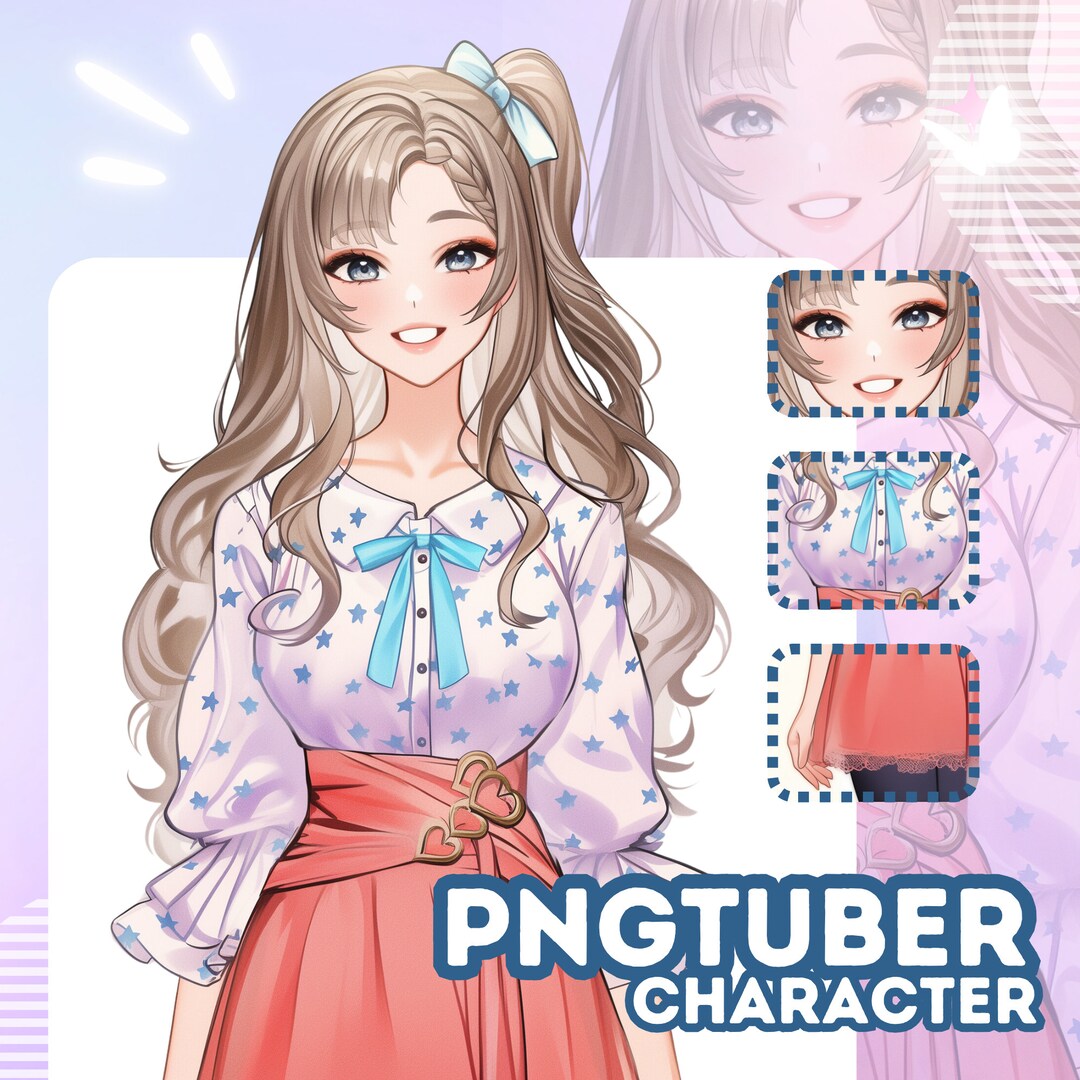 Custom Pngtuber Unique Pngtuber Character Design Professional Pngtuber ...