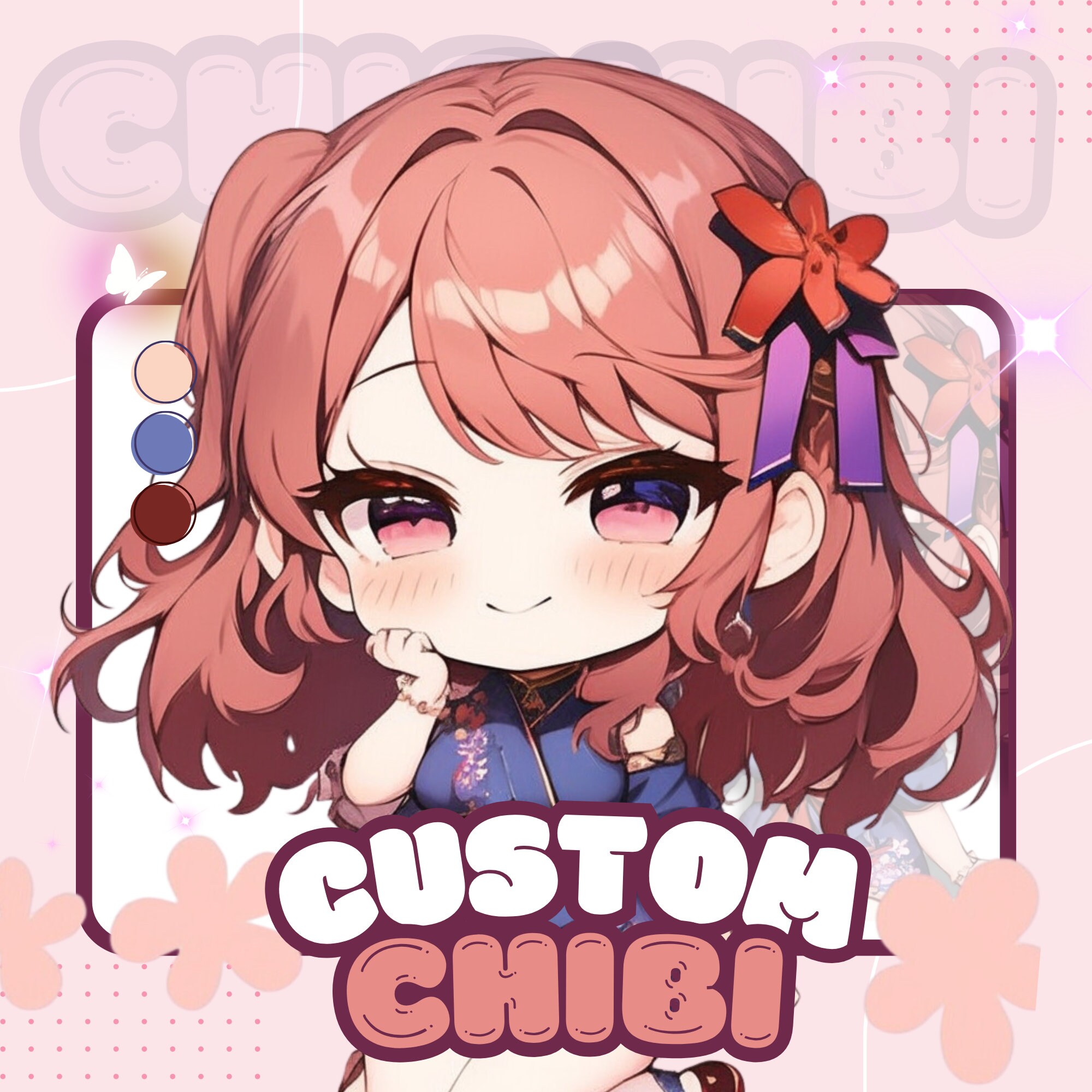 Personalized Chibi Anime | Unique Chibi Characters | Adorable Chibi ...