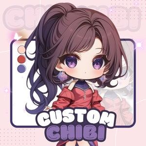 Personalized Chibi Anime | Unique Chibi Characters | Adorable Chibi ...