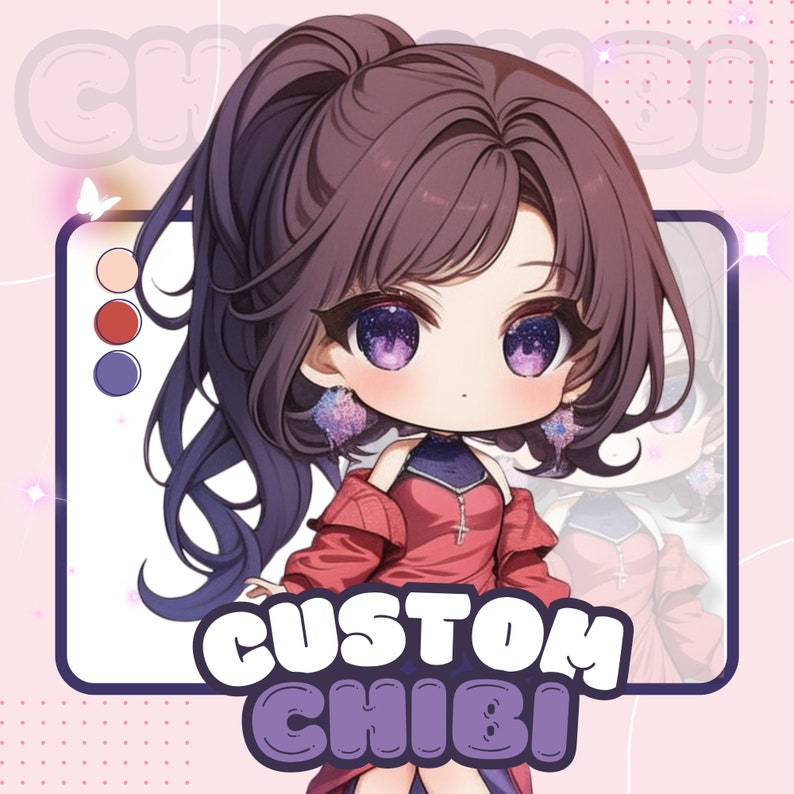 Personalized Chibi Anime | Unique Chibi Characters | Adorable Chibi ...