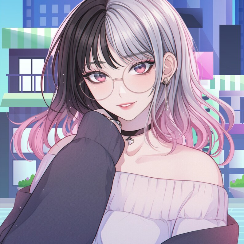Custom PFP Anime Character Commission Vtuber Pfp Pngtuber Pfp Original ...