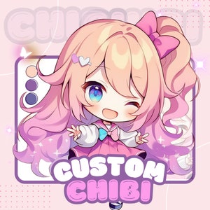 Personalized Chibi Anime | Unique Chibi Characters | Adorable Chibi ...