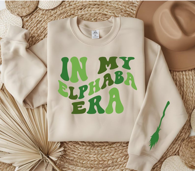 In My Elphaba Era Sweatshirt, Wicked Shirt, Elphaba Shirt, Cute Witch ...