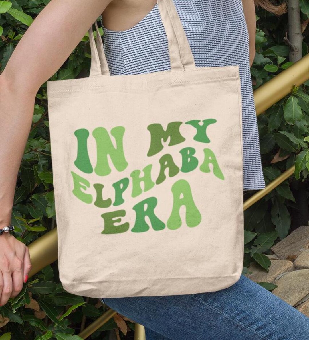 In My Elphaba Era Tote Bag, Wicked Inspired Canvas Bag, Cute Wicked ...