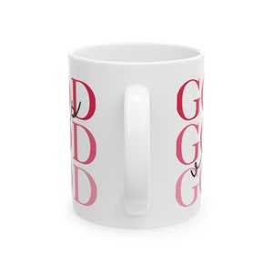 Good Vibes Ceramic Mug - Positive Energy Coffee Cup, Ceramic Mug, (11oz ...