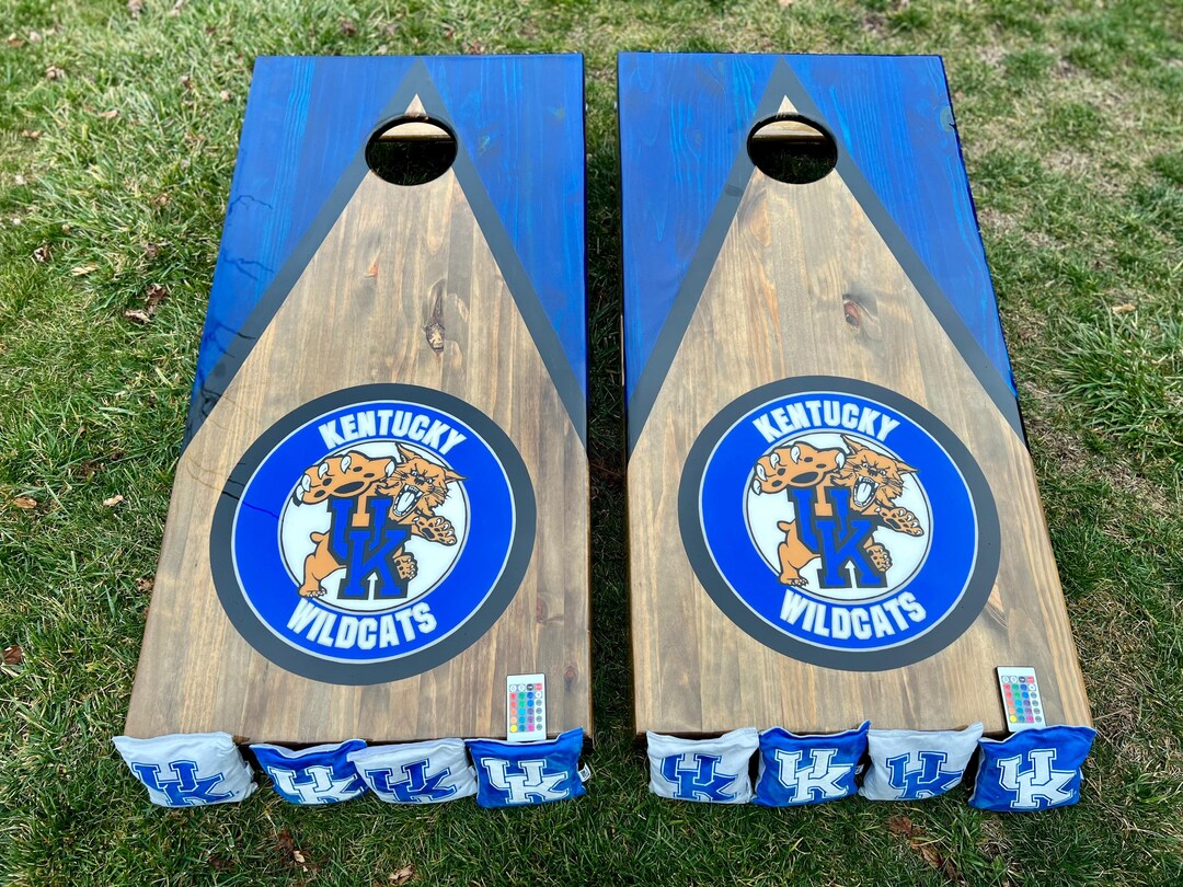 The Best Custom Kentucky Cornhole Boards in America! Epoxy Coated! Bags ...