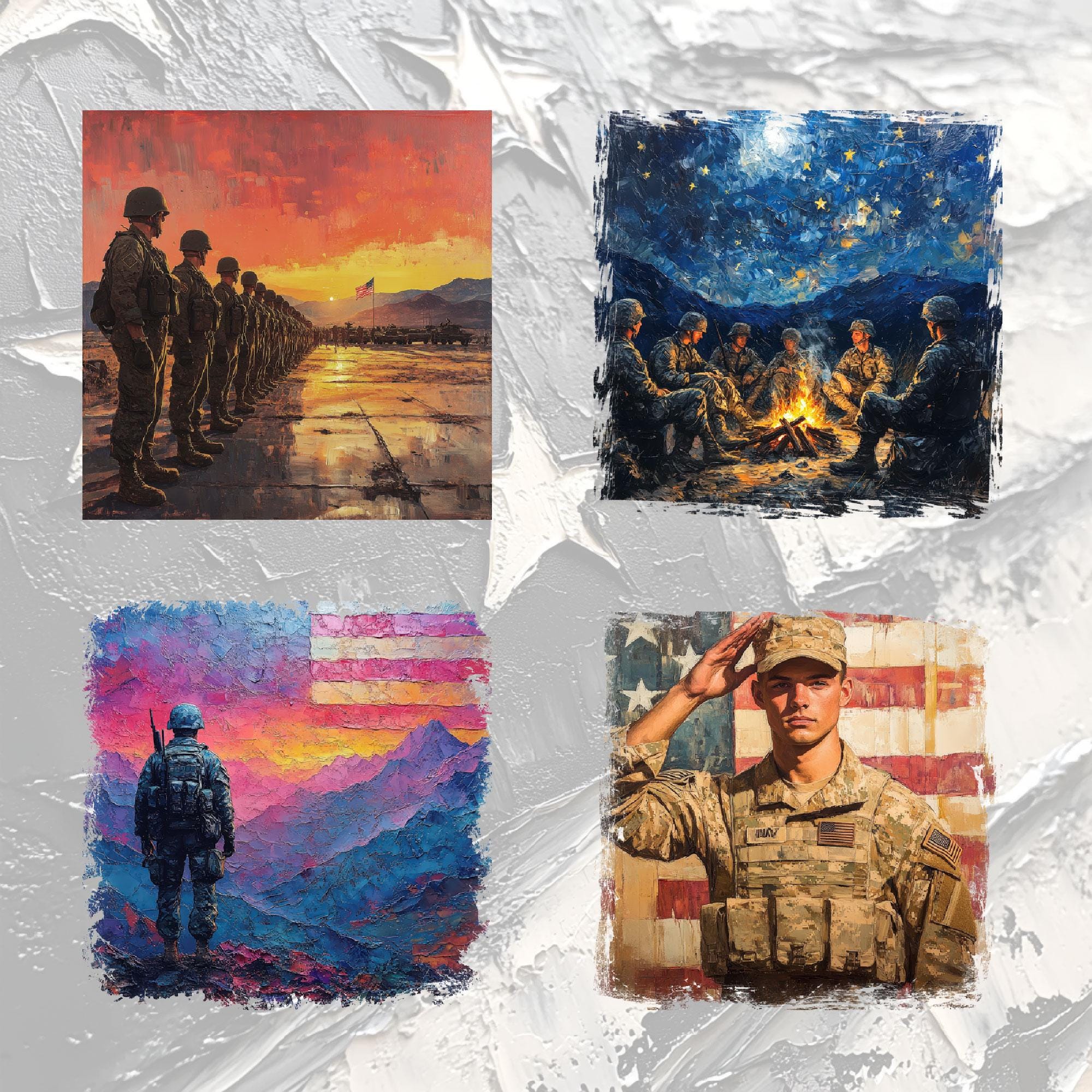 Veterans Day Clipart Bundle 32 PNG Images Honoring American Heroes ...