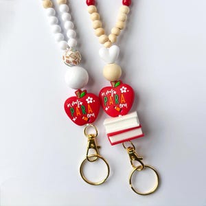 Teacher Assistant Lanyard School Badge Holder Breakaway Education Gift ...