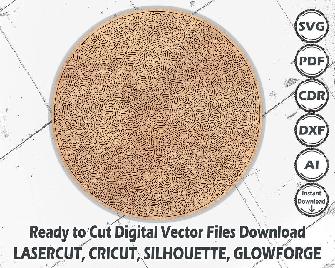 313 Pieces Unique Circle Jigsaw Puzzle, Puzzle Svg, Puzzle Piece SVG ...