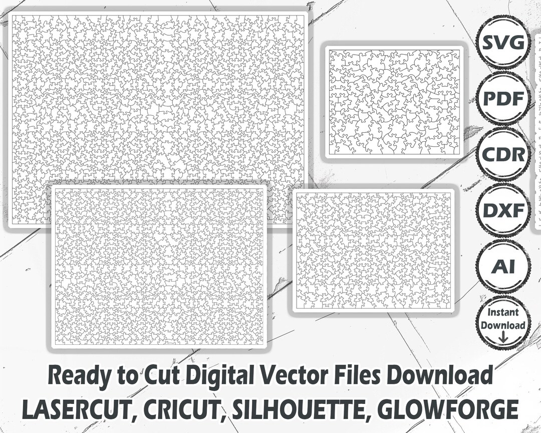 Victorian Irregular Jigsaw Puzzle Set 931,503,287,104 Pieces Unique ...
