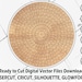 444 Pieces Round Jigsaw Puzzle Template, Puzzle Svg, Puzzle Lasercut ...